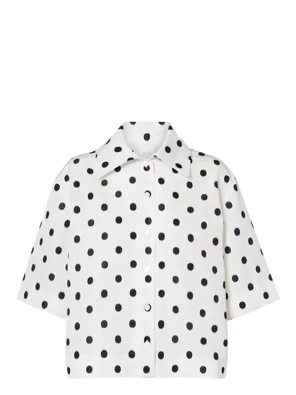PATOU Polka-dot Blouse - White