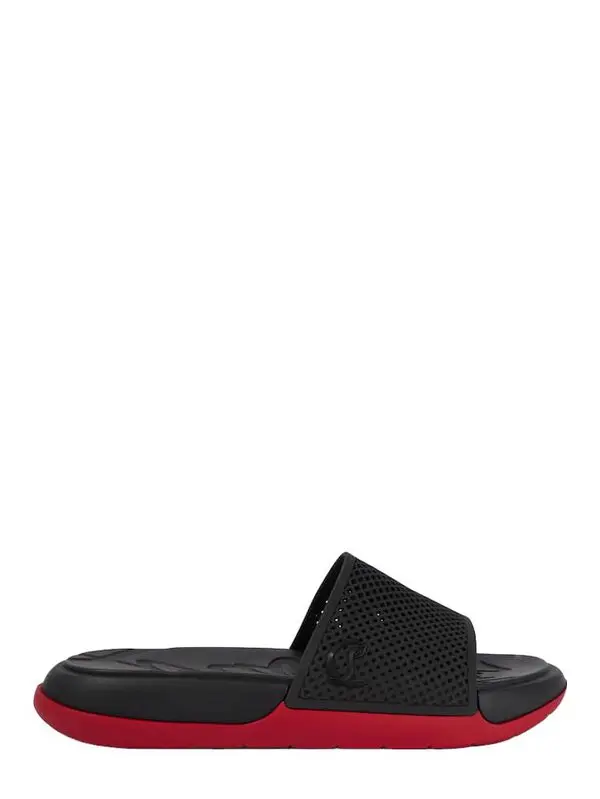 CHRISTIAN LOUBOUTIN Easy Breezy Slides - Black