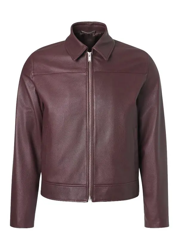 LARDINI Leather Jacket - Brown