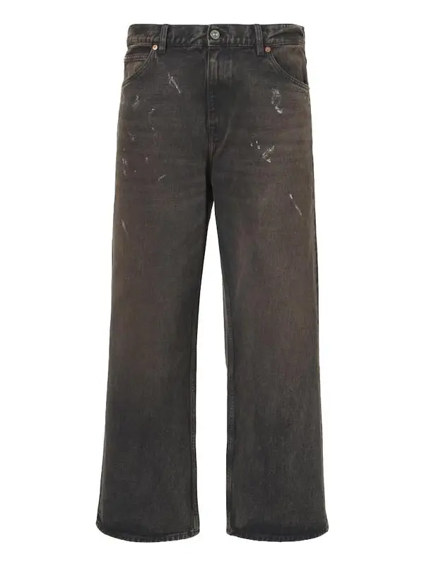 Our Legacy Vast Wide-leg Jeans - Black