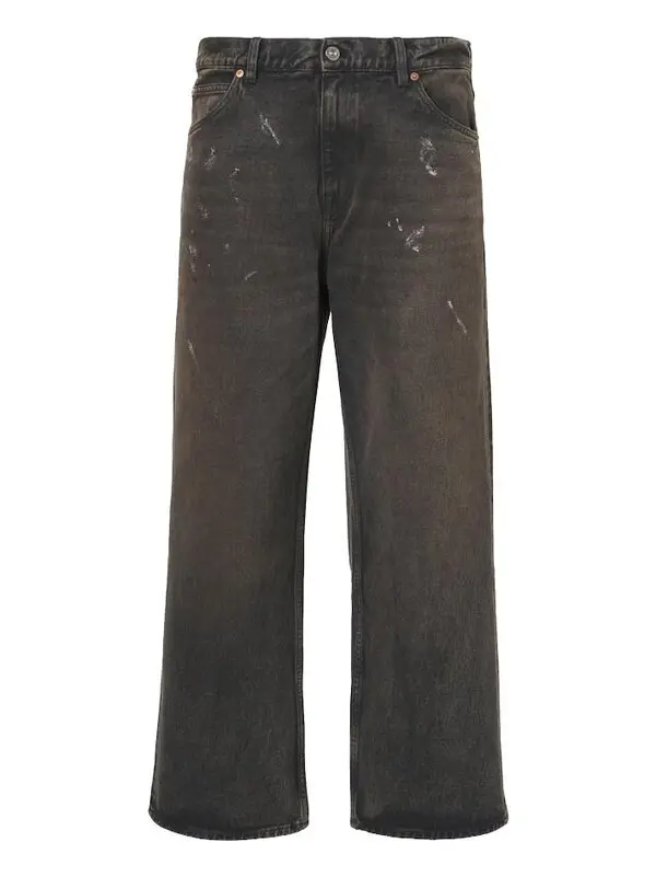 Our Legacy Vast Wide-leg Jeans - Black