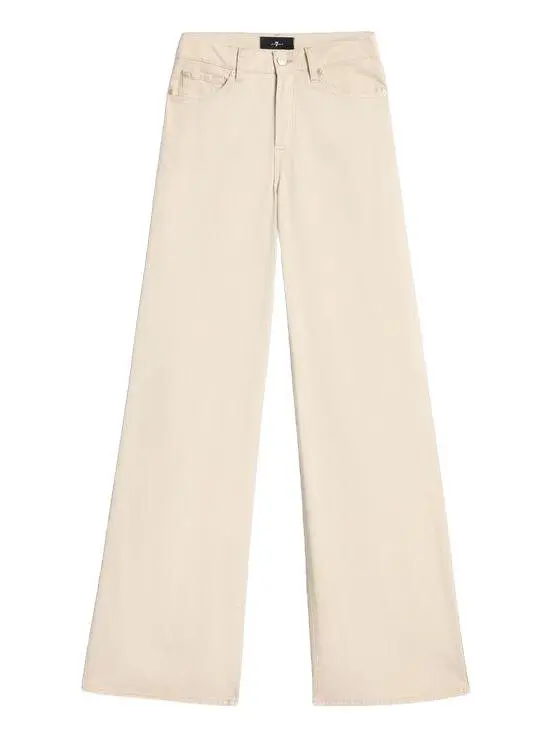 7 For All Mankind Lotta Comfort Twill Pant - Neutral