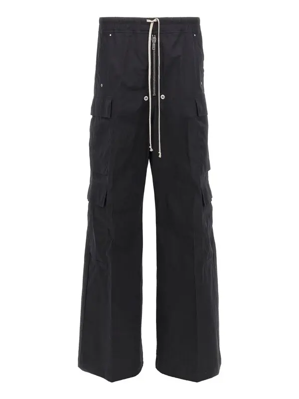 Rick Owens Cargo Trousers - Black