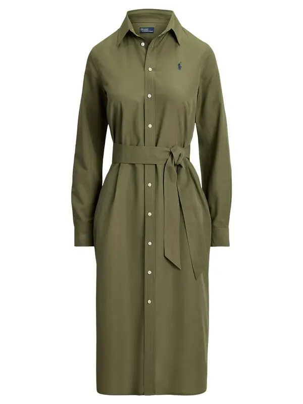 Polo Ralph Lauren Belted Dress - Green