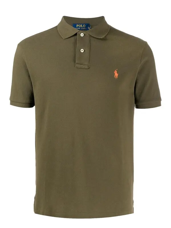 Polo Ralph Lauren Slim Fit Mesh Polo - Green
