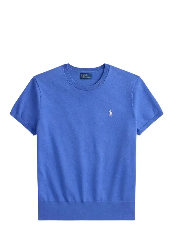 Polo Ralph Lauren Short-sleeved Logo Shirt - Blue