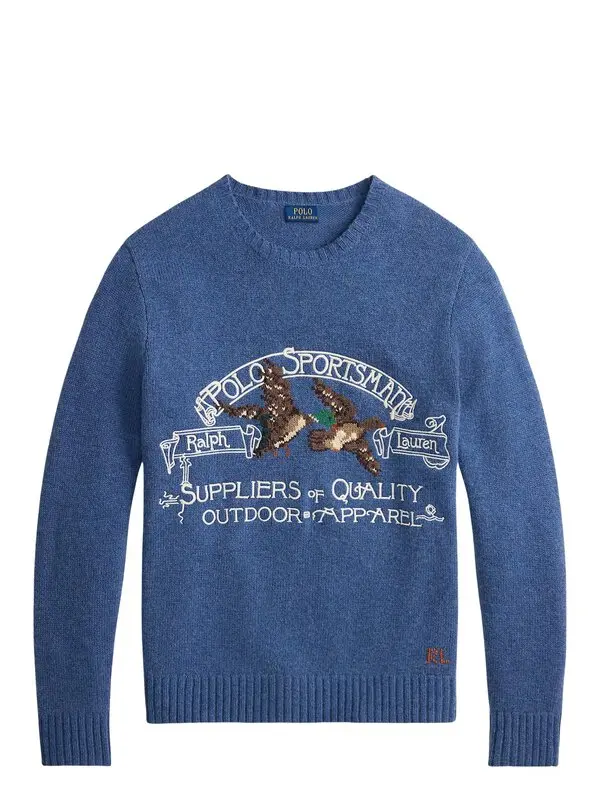 Polo Ralph Lauren Sportsman Polo Sweater - Blue