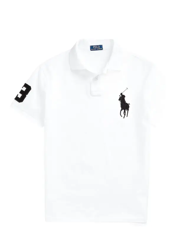 Polo Ralph Lauren Big Pony Mesh Polo - White