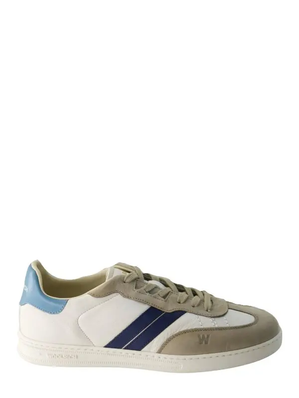 Woolrich Double Ut Milled Nubuck Sneakers - White