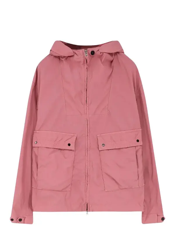 Stone Island Short Parka Coat - Pink