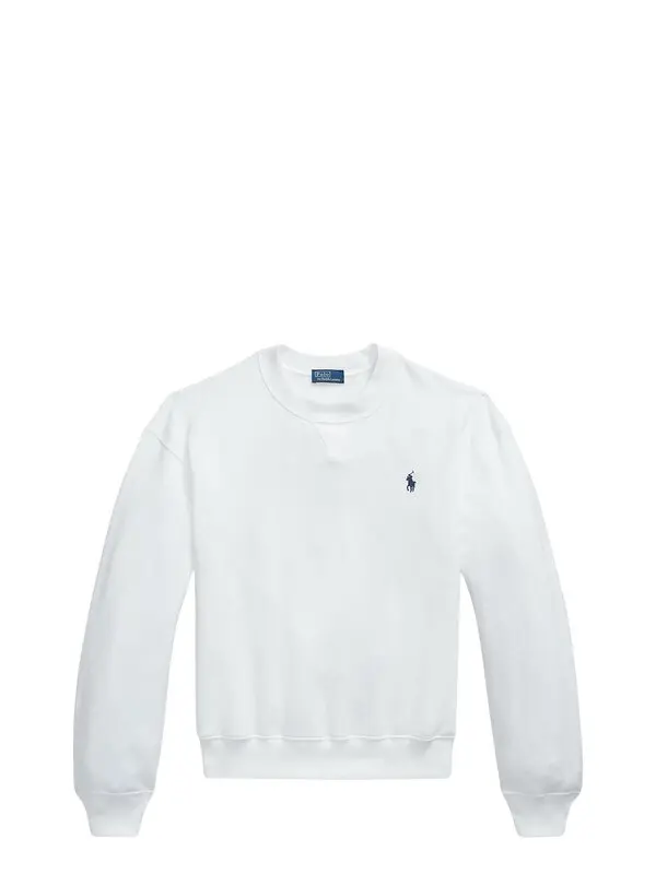 Polo Ralph Lauren Lightweight Fleece Sweatshirt - White