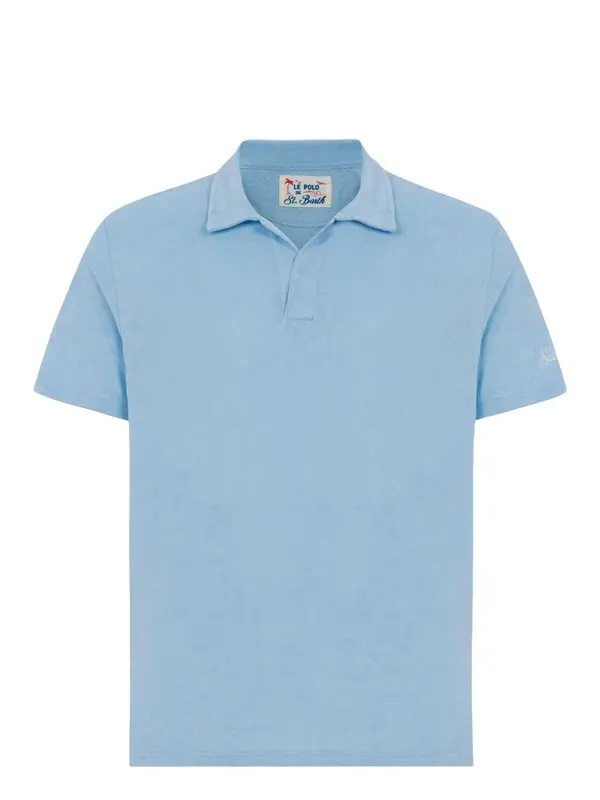 MC2 SAINT BARTH Polo Jeremy - Sky Blue