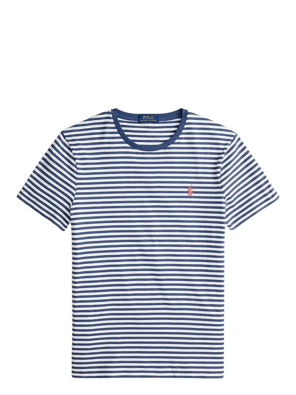 Polo Ralph Lauren Striped Cotton T-shirt - Blue