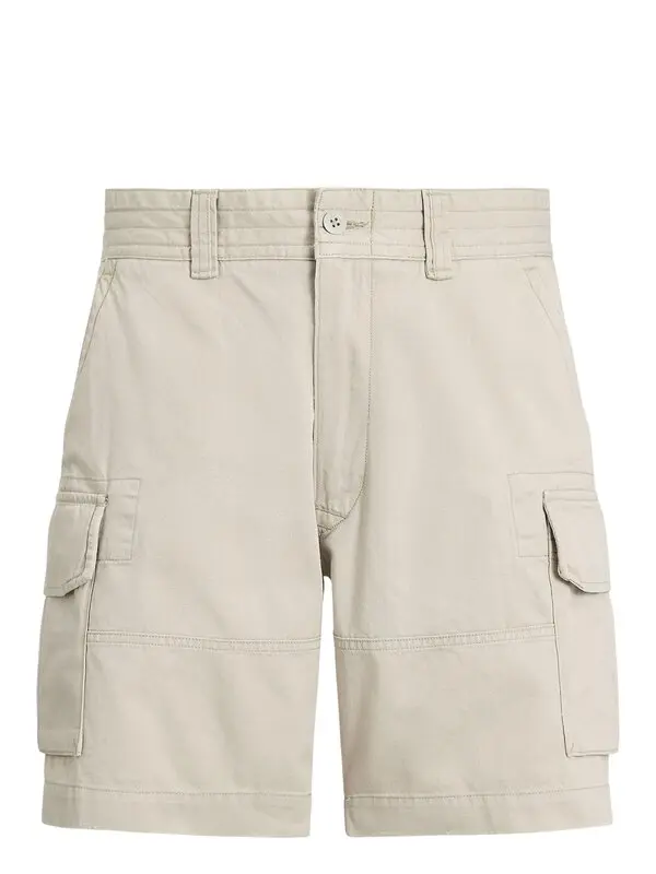 Polo Ralph Lauren Twill Cargo Bermuda Shorts - Beige