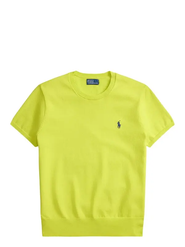 Polo Ralph Lauren Short-sleeved Shirt With Logo - Green