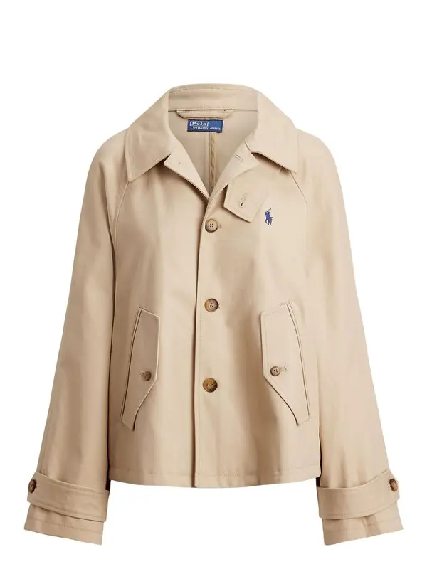 Polo Ralph Lauren Cotton Twill Jacket - Beige