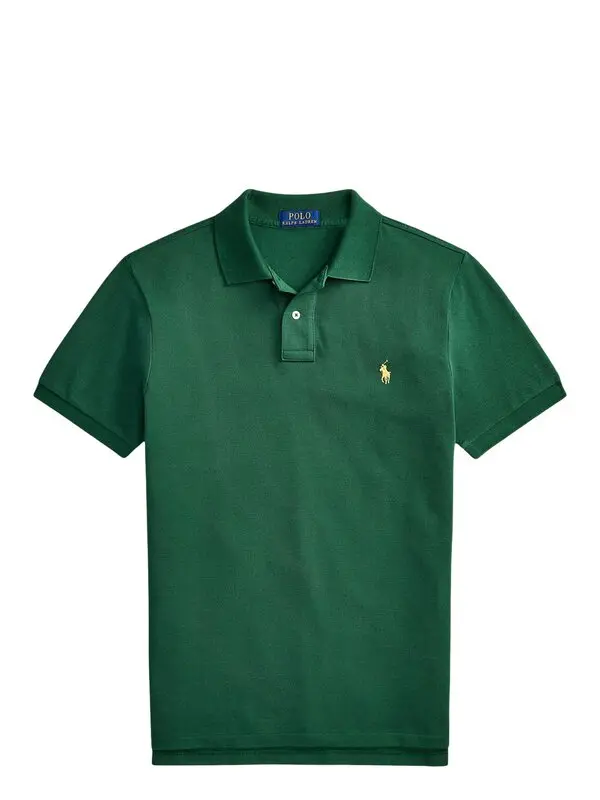Polo Ralph Lauren Slim Fit Mesh Polo - Green