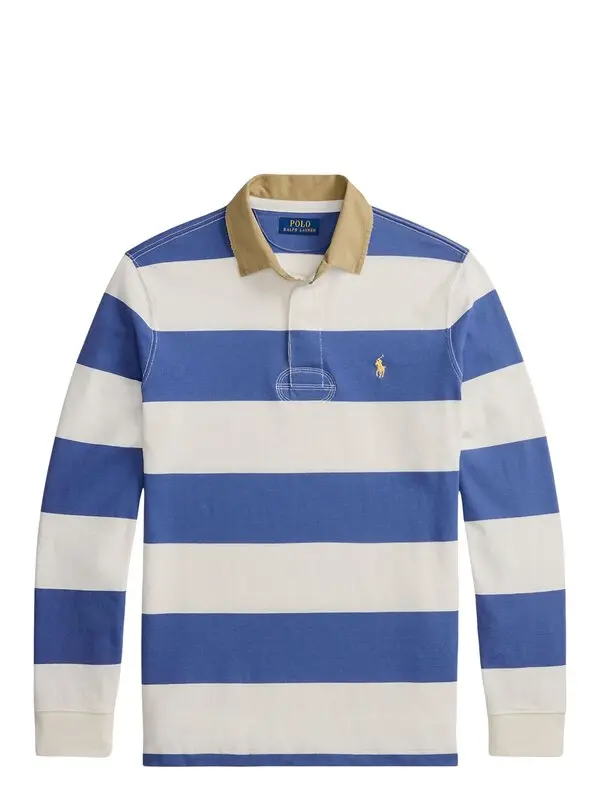Polo Ralph Lauren Classic Fit Rugby Polo Shirt - White