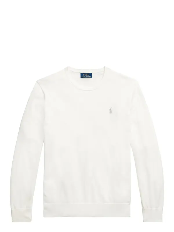 Polo Ralph Lauren Sweater With Logo - White