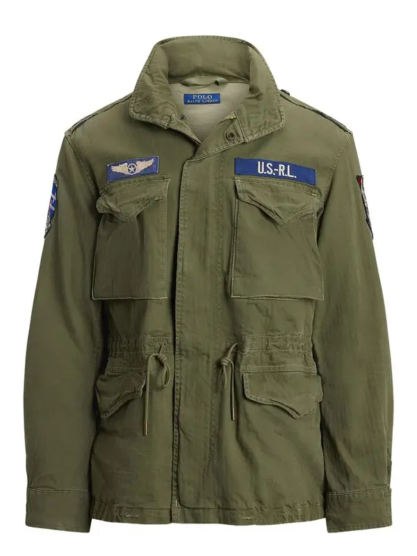 Polo Ralph Lauren Jacket With Logo - Green