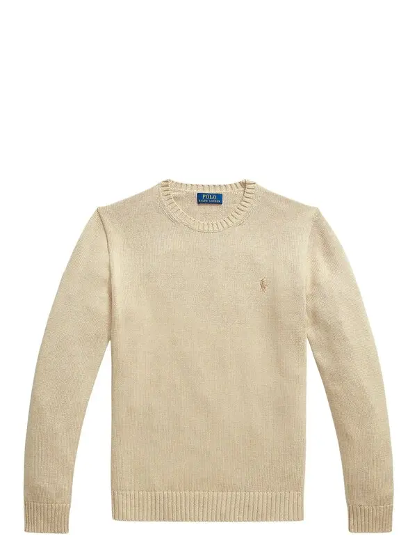 Polo Ralph Lauren Cotton Crew Neck Sweater - Brown