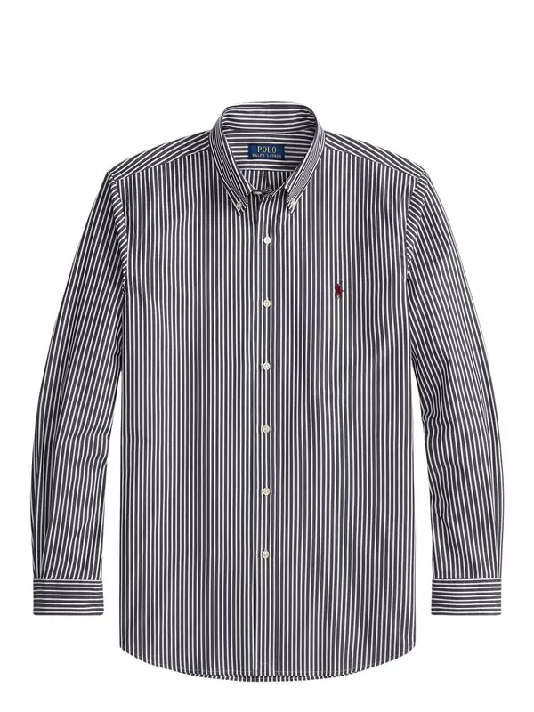 Polo Ralph Lauren Striped Logo Shirt - Blue