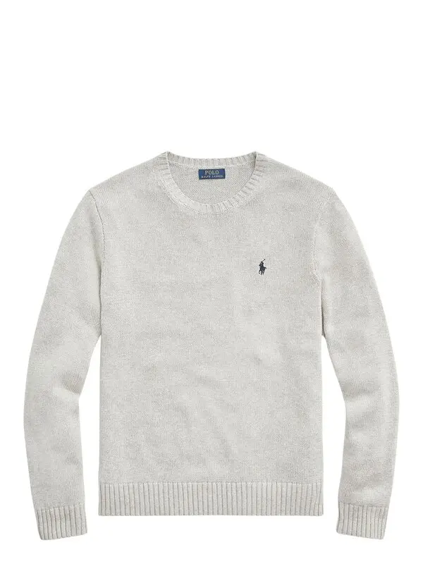 Polo Ralph Lauren Cotton Crew Neck Sweater - Grey