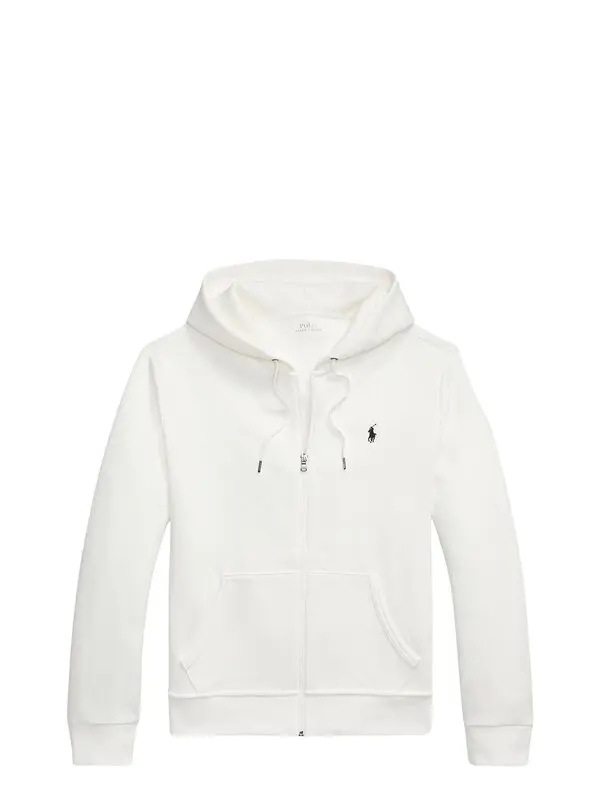 Polo Ralph Lauren Zipped Up Hoodie - White