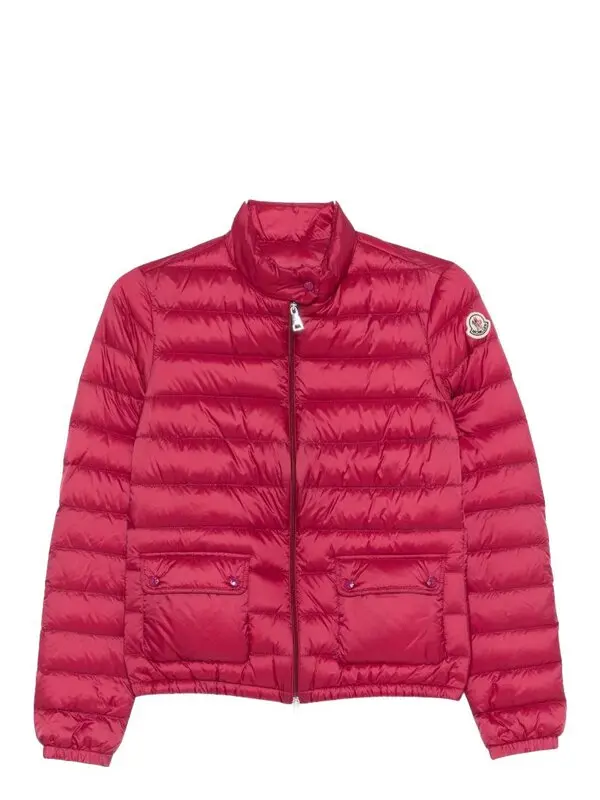 Moncler Lans Short Down Jacket - Red