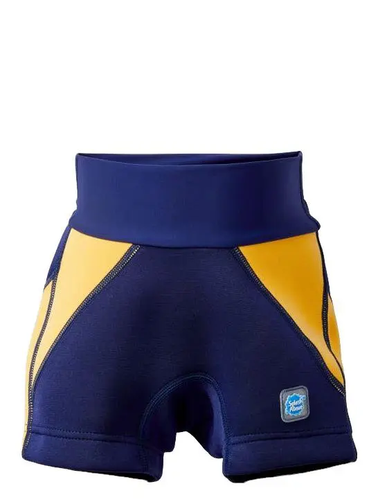 SPLASH ABOUT Toddler Splash Jammers - Navy & Yellow