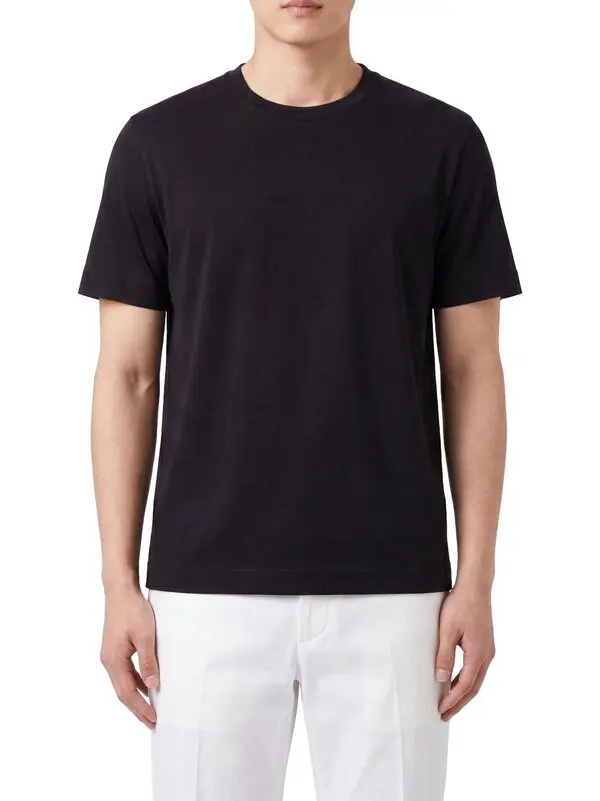 Zegna Cotton T-shirt - Black
