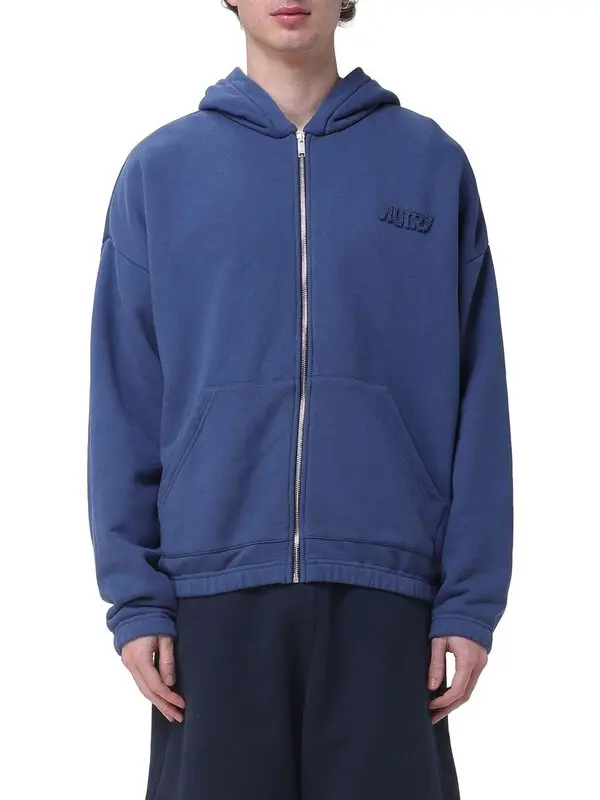 AUTRY Full Zip Sweatshirt - Blue
