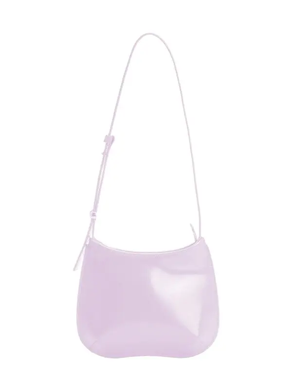 Jacquemus Le Petit Bisou Brushed Leather Bag - Pink
