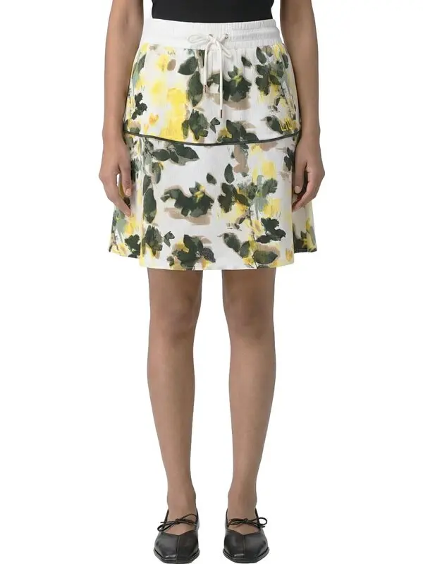 Liu Jo Printed A-line Mini Skirt - Green