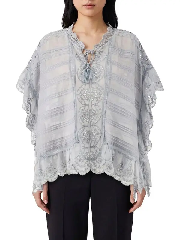 Isabel Marant Top - Gnawed Blue
