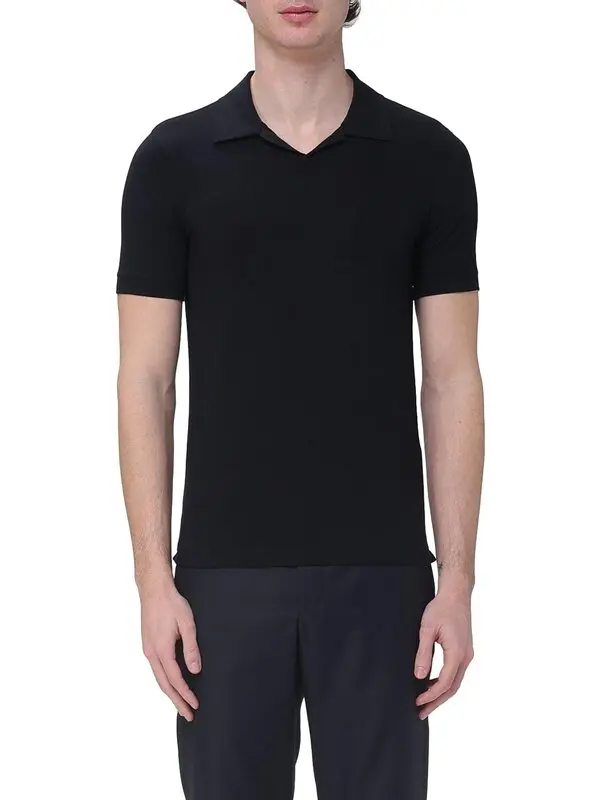 Giorgio Armani Polo Shirt - Black