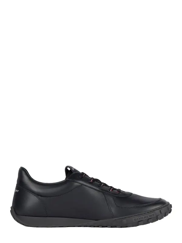 Givenchy Leather Lace-up Sneakers - Black