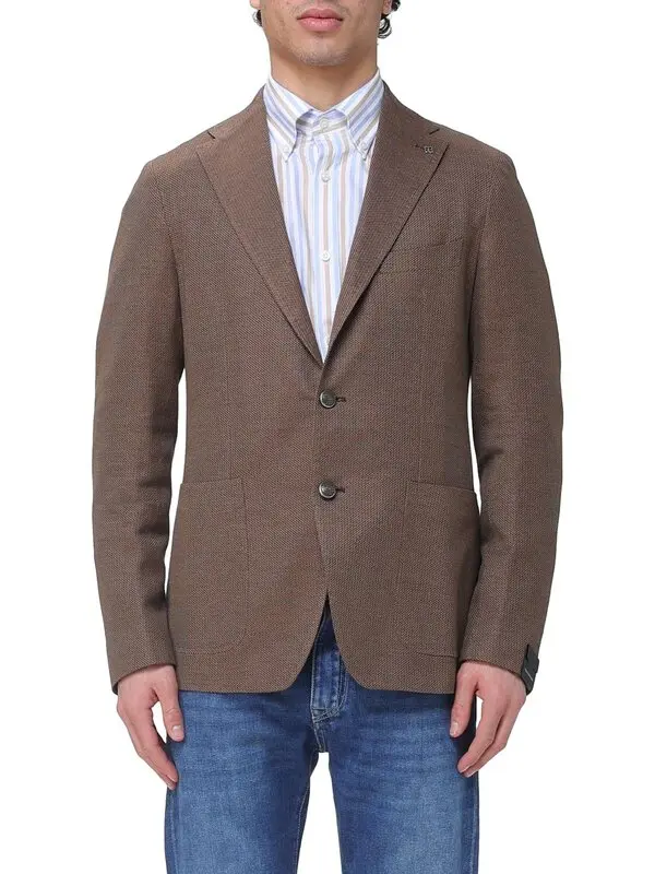 Tagliatore Tailored Blazer - Brown