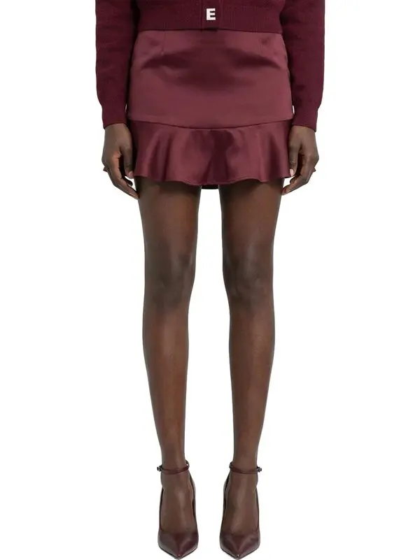 ROTATE BY BIRGER CHRISTENSEN Skirt - Burgundy