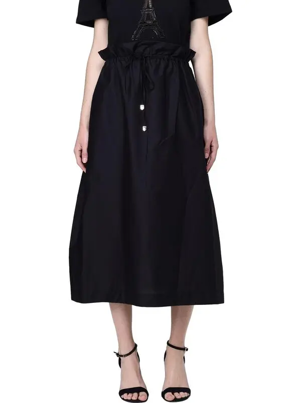 Liu Jo Printed Maxi Skirt - Black 1
