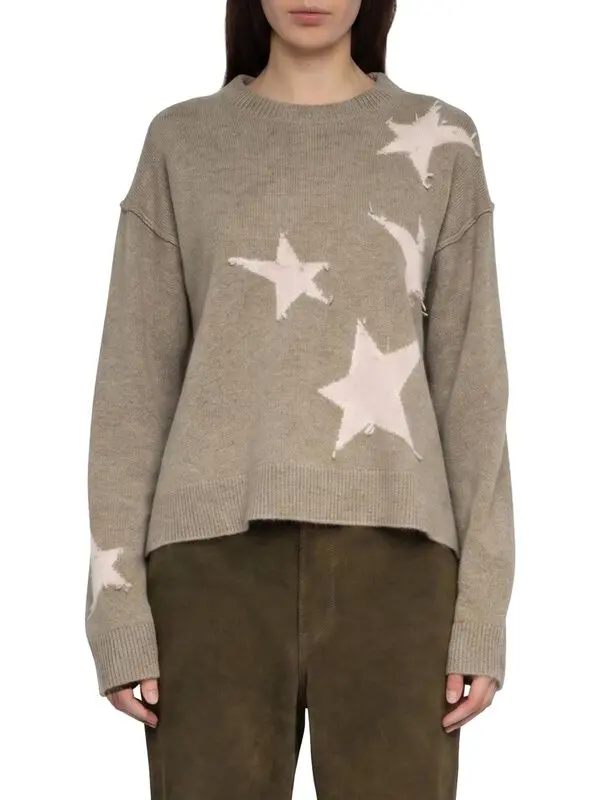 Zadig&Voltaire Star Print Pullover - Green