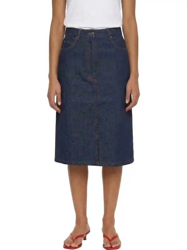 A.p.c. Denim Skirt - Blue