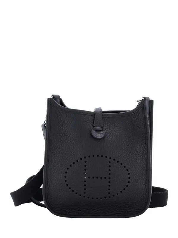 HERMES Evelyne Bag Gen Iii Clemence Tpm - Noir