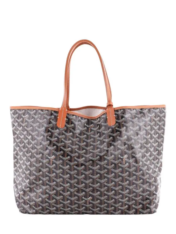 Goyard Saint Louis Pm Tote Coated Canvas - Brown