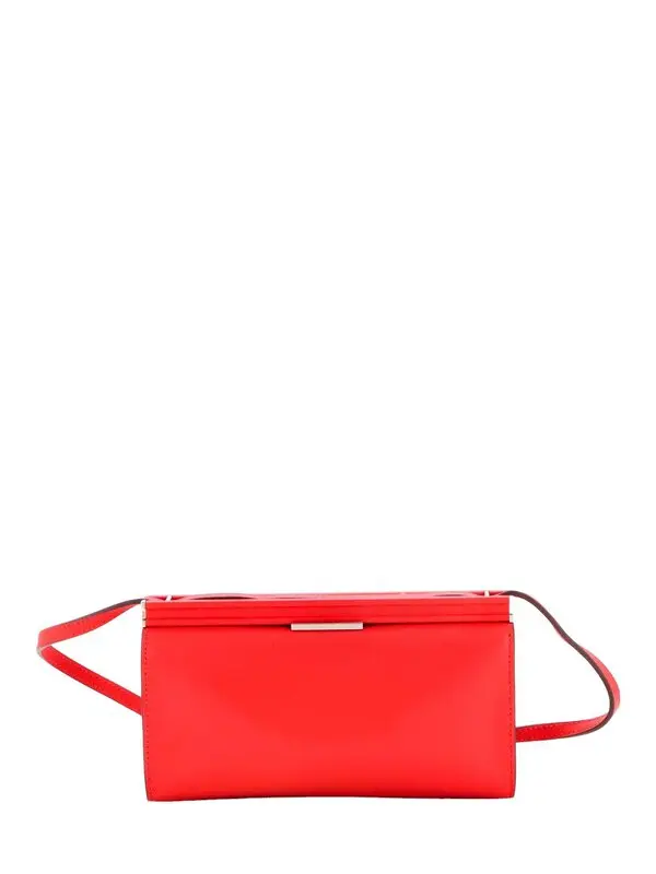 HERMES Clic-h Evercolor 21 Shoulder Bag - Rouge De Coeur