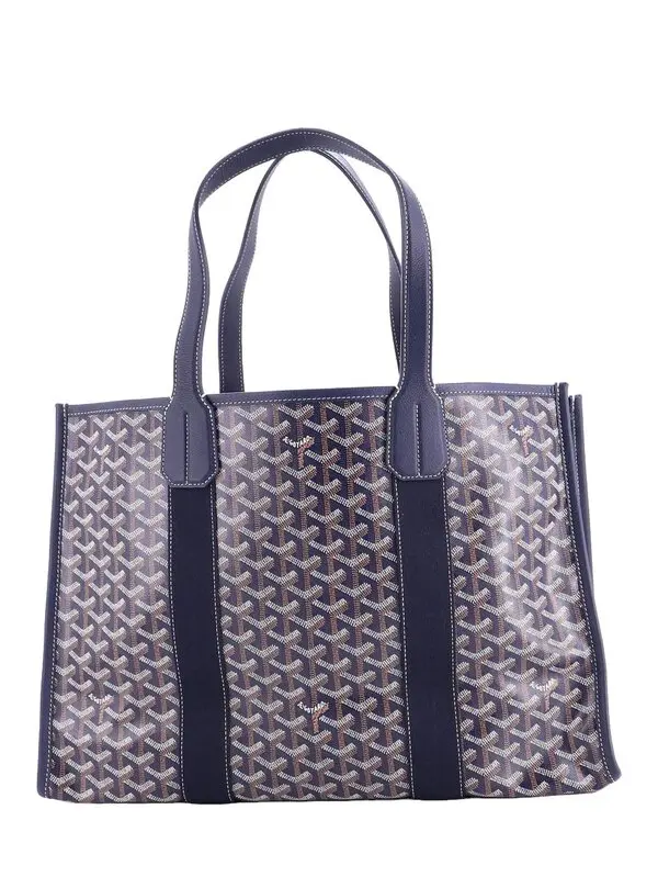 Goyard Villette Tote Printed Coated Canvas Mm - Blue