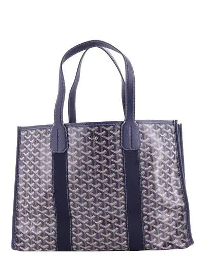 Goyard Villette Tote Printed Coated Canvas Mm - Blue