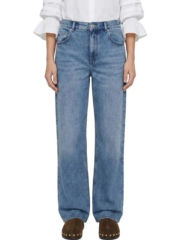 Isabel Marant Straight Leg Jeans - Blue