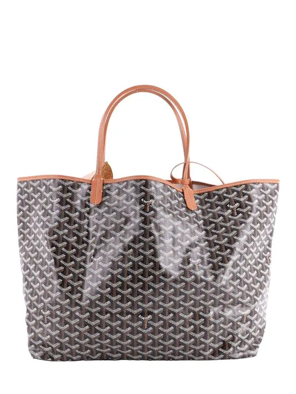 Goyard Saint Louis Gm Tote Coated Canvas - Brown