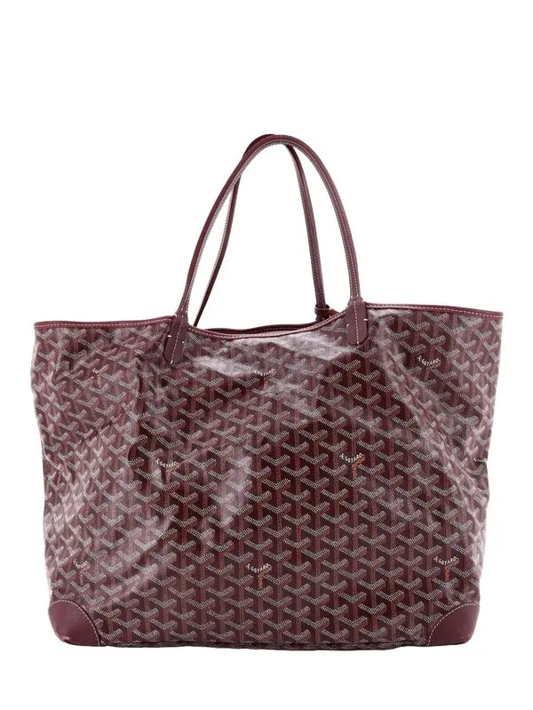 GOYARD Artois Tote Coated Canvas Mm - Red